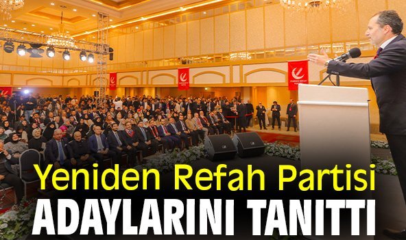 Yeniden Refah Partisi adaylarını tanıttı - SİYASET - Oluşum Haber Gazetesi